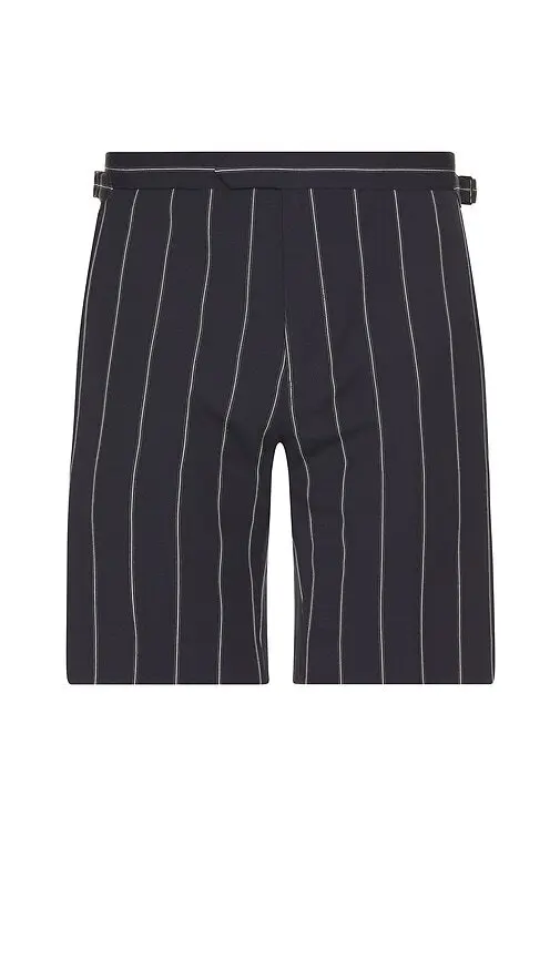 REISS Pinstripe Tailored Shorts
