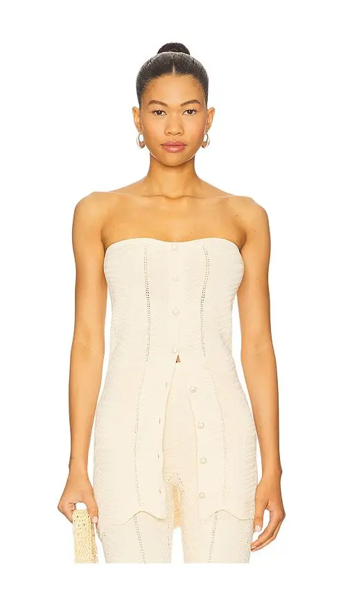 Devon Windsor Tiffany Top - Cream