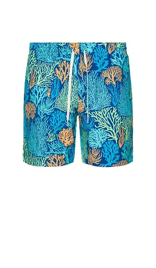 CHUBBIES The Coral Quarrels 7 Swim Short - Bright Blue