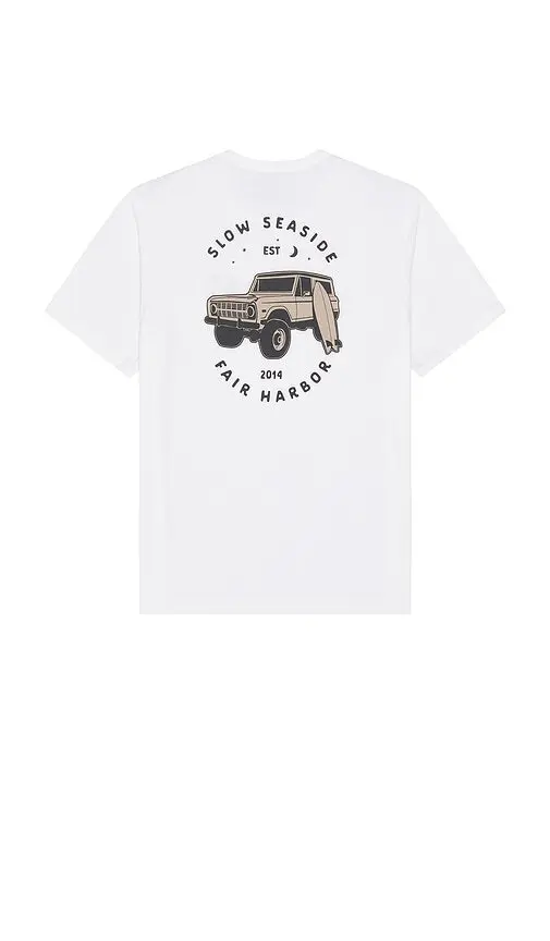 FAIR HARBOR Kismet Graphic Tee In White
