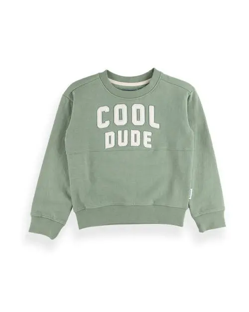Sovereign Code Sandlot Crewneck - Sage/ Cool Dude