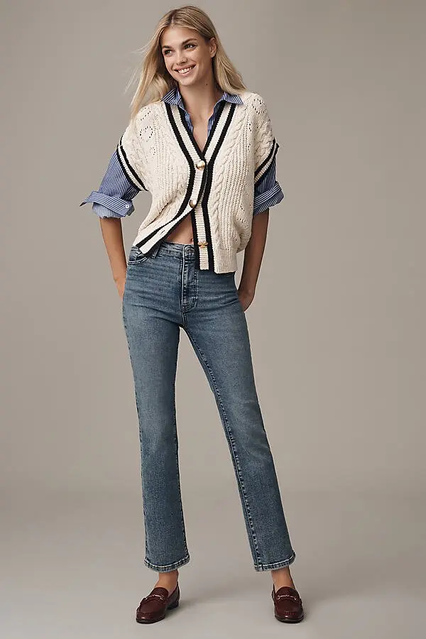 FRAME Le Sleek High-rise Straight-leg Jeans