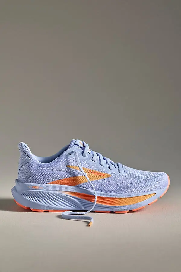 Brooks Ghost 17 Sneakers - Blue Heron/white/orange