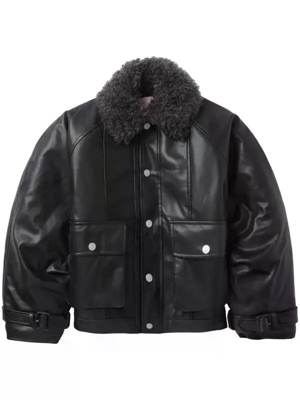 BAPY BY *A BATHING APE® Faux-leather Jacket