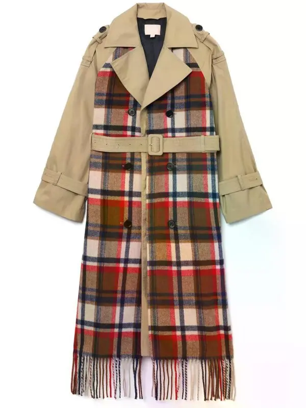 BAPY BY *A BATHING APE® Scarf-detailing Trench Coat