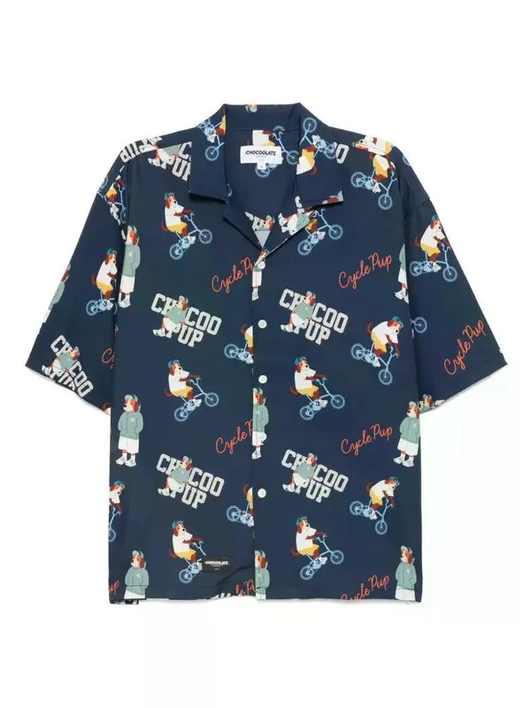 CHOCOOLATE Graphic-print Shirt