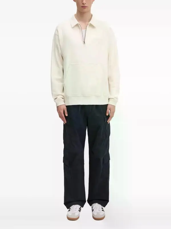 THISISNEVERTHAT Half-zip Kangaroo Pocket Sweatshirt