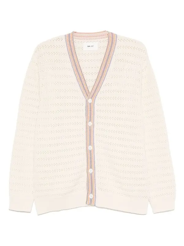 Nn07 Josh Cardigan - Neutrals