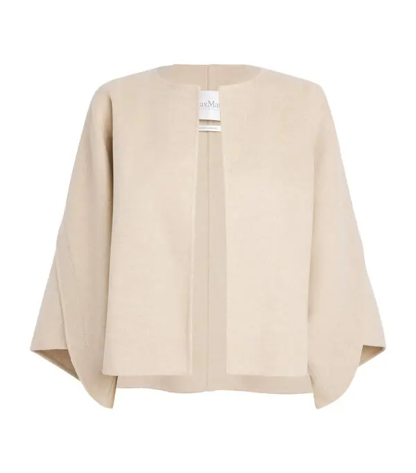 Max Mara Wool-cashmere Capelet