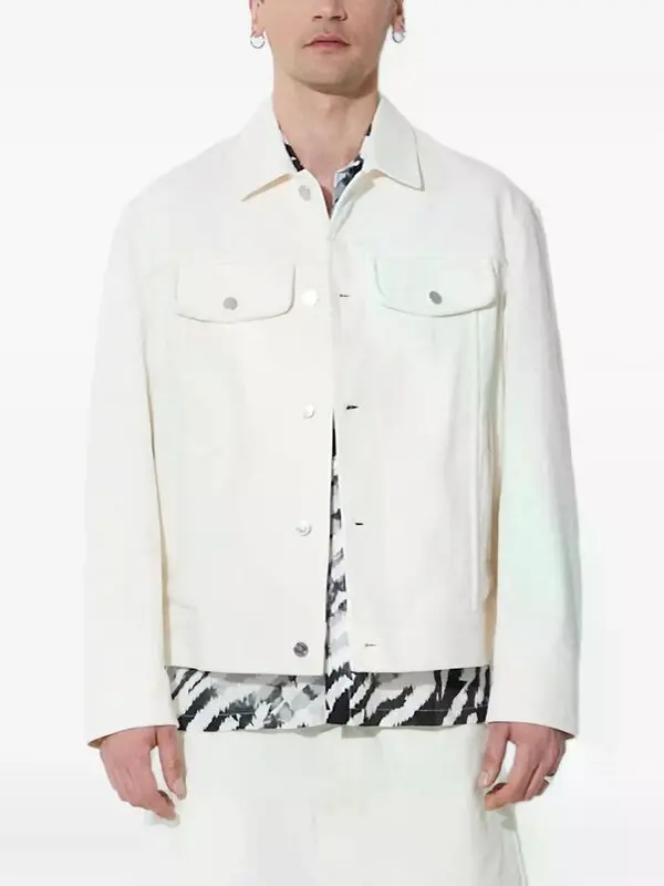 Aries Zebra-print Short-sleeve Shirt