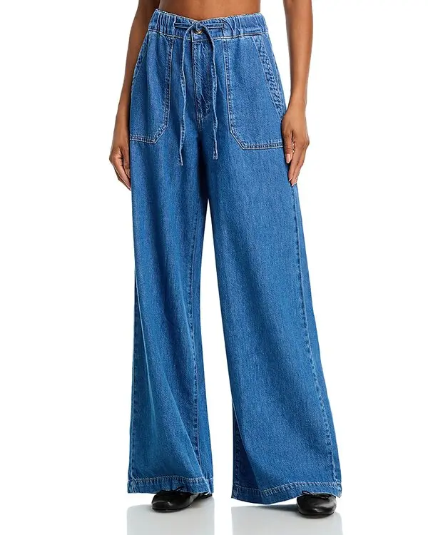 Paige Rumi High-rise Wide Leg Jeans