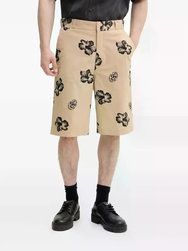 Hugo Boss Floral-print Shorts