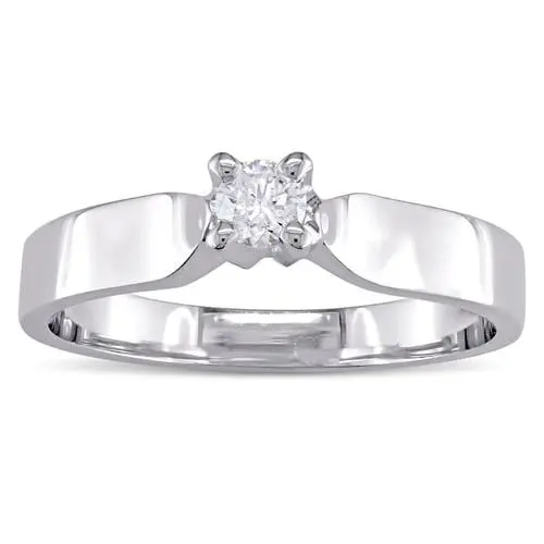JULIANNA B. 1/6 Cttw Diamond Solitaire Ring