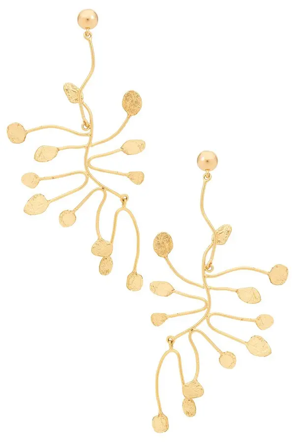 Cult Gaia Ilaria Earrings - Gold Foiled
