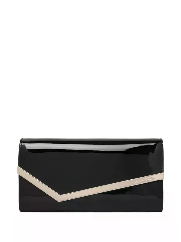 JIMMY CHOO Emmie Clutch - Black