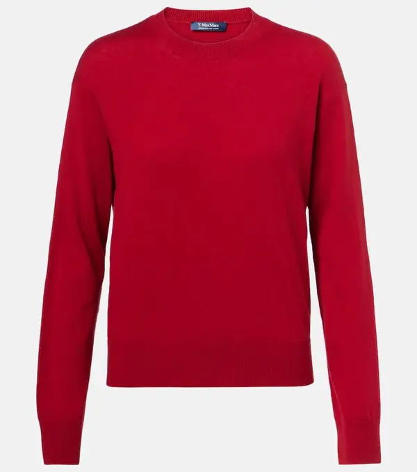 Max Mara Wool Sweater - Red