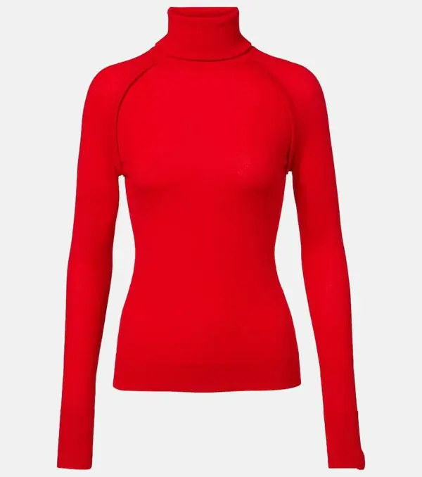 Victoria Beckham Wool Turtleneck Sweater
