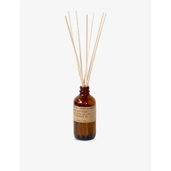 P.F CANDLE CO Amber & Moss Scented Reed Diffuser