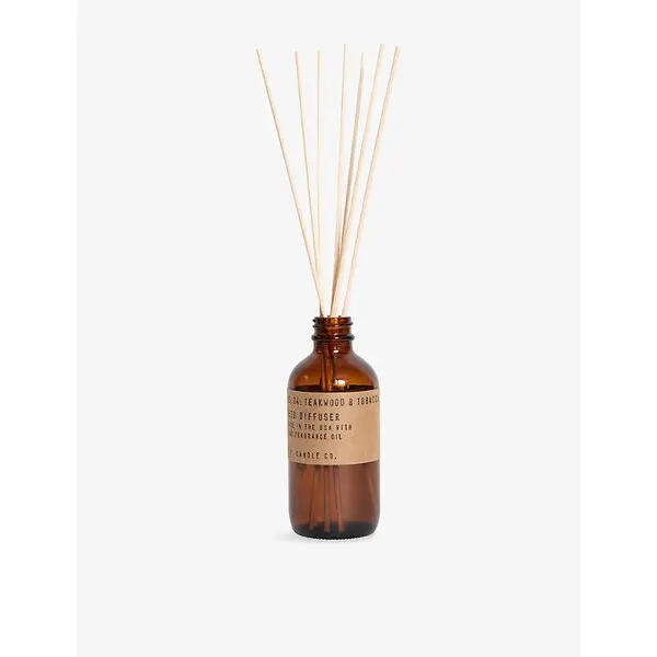 P.F CANDLE CO Teakwood Tobacco Scented Diffuser 317g
