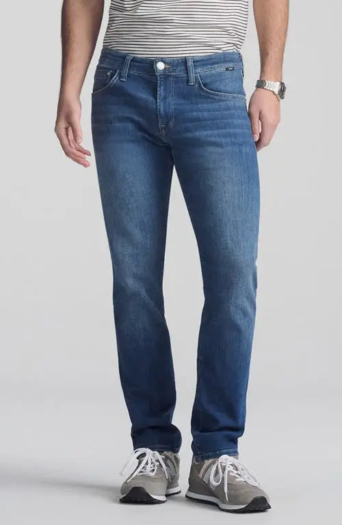 MAVI Jake Slim Fit Jeans - Mid Foggy Feather Blue