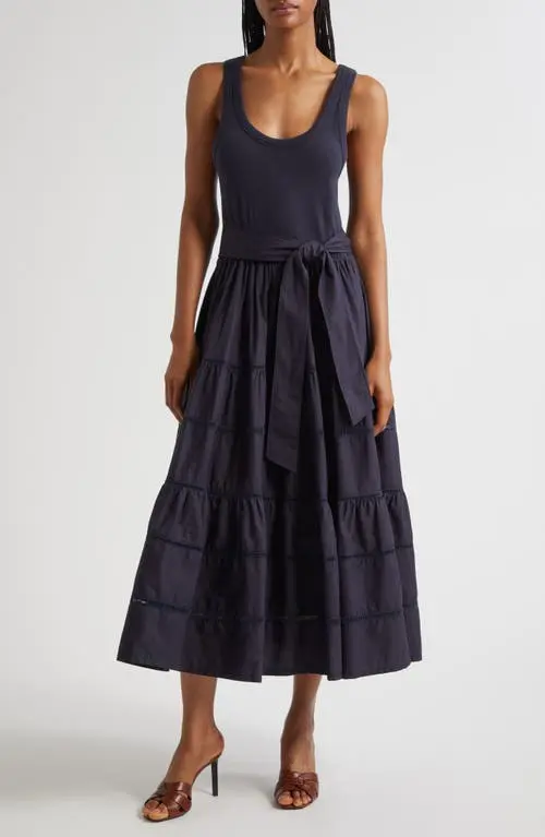 slim fit mini dress Pink Tiered Dress | Free Shipping $150+ main image 1