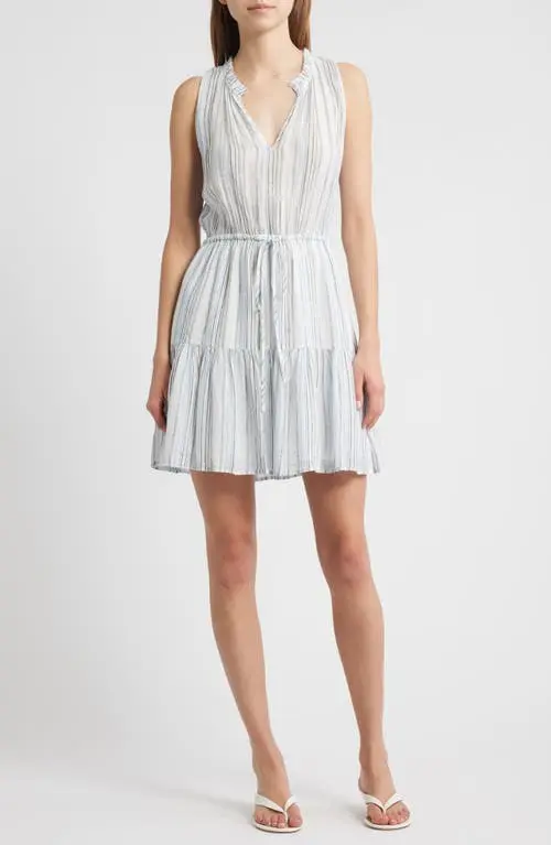 Rails Albany Stripe Tiered Mini Dress - Antibes Stripe