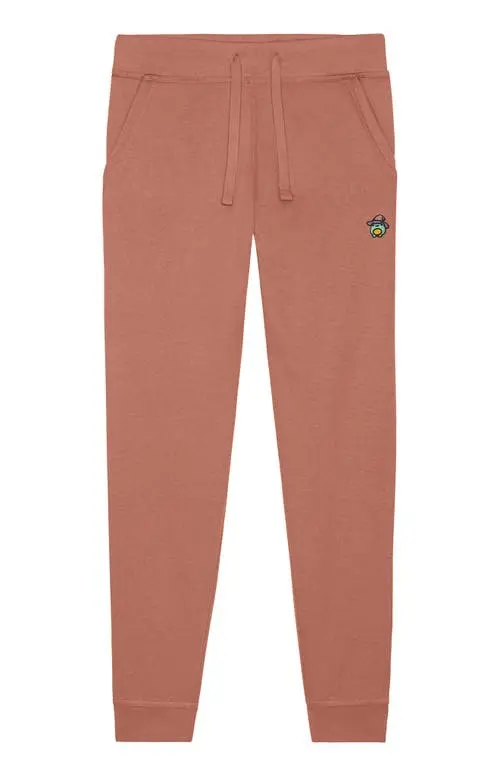 DALIX Sorcerer Frog Midweight Fleece Jogger Pant - Dusty Rose