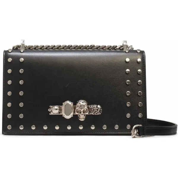 Alexander McQueen Satchel With Knuckle Ring Hardware