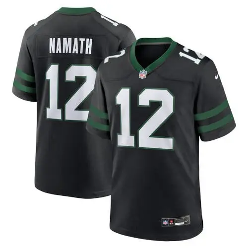 Nike Joe Namath Legacy New York Jets Alternate Retired Player Game Jersey