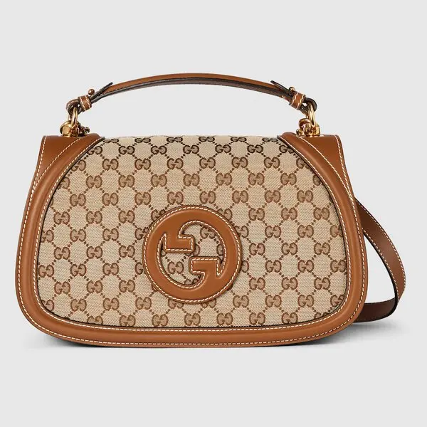Gucci Blondie Large Top Handle Bag - Brown