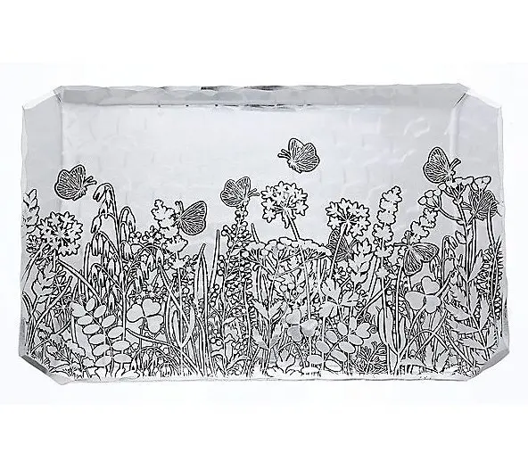 WENDELL AUGUST Wildflower Design Butler Tray