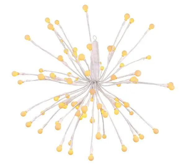 FRASER HILL FARM 16' Pre-lit Led Starburst Deco Ration 6-set