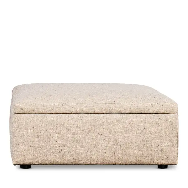 Bloomingdale'S Alice Large Square Storage Ottoman, In Fabric - Opulent Seal