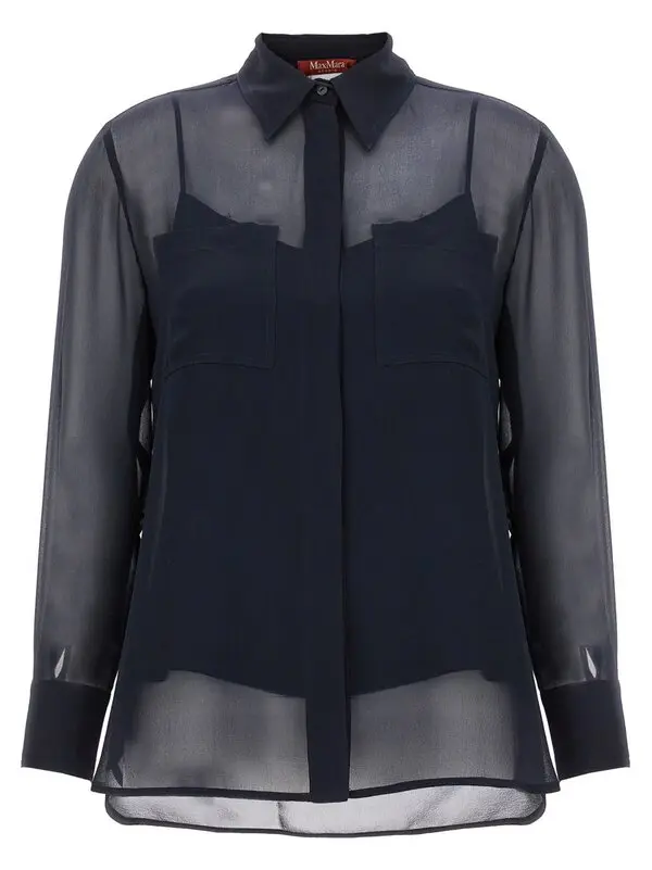 MAX MARA STUDIO Orietta' Silk Shirt