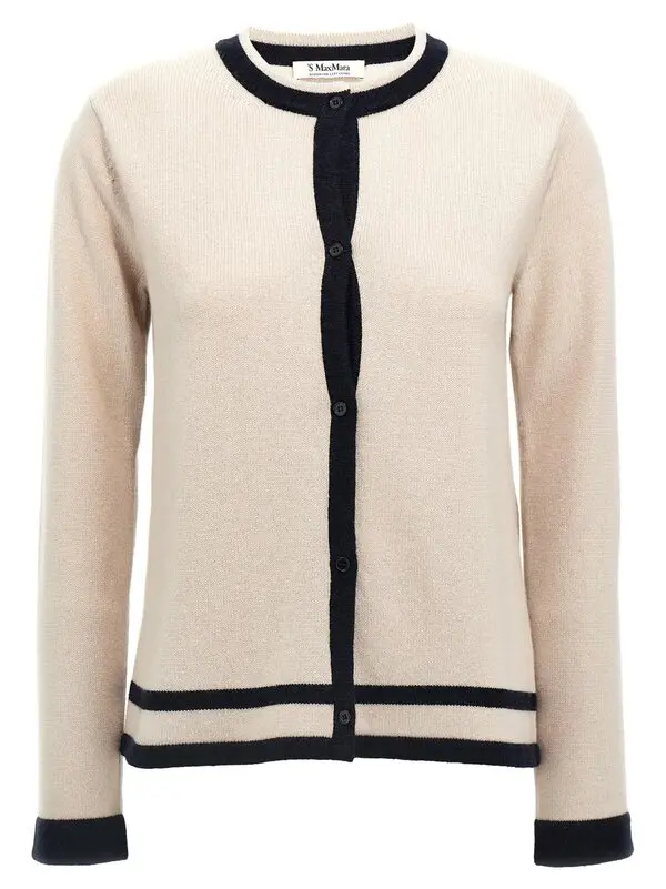 Max Mara Ere' Wool And Cashmere Cardigan