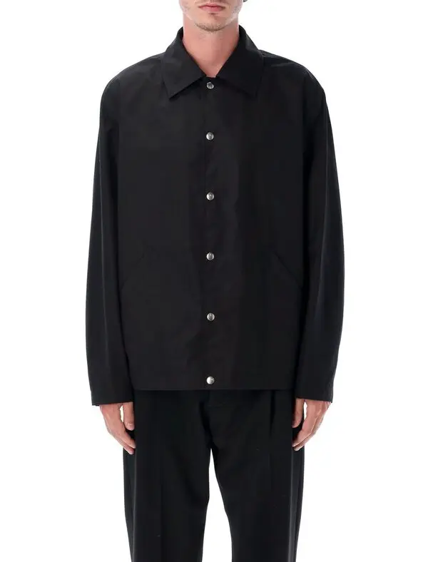 JIL SANDER Logo Jacket - Black