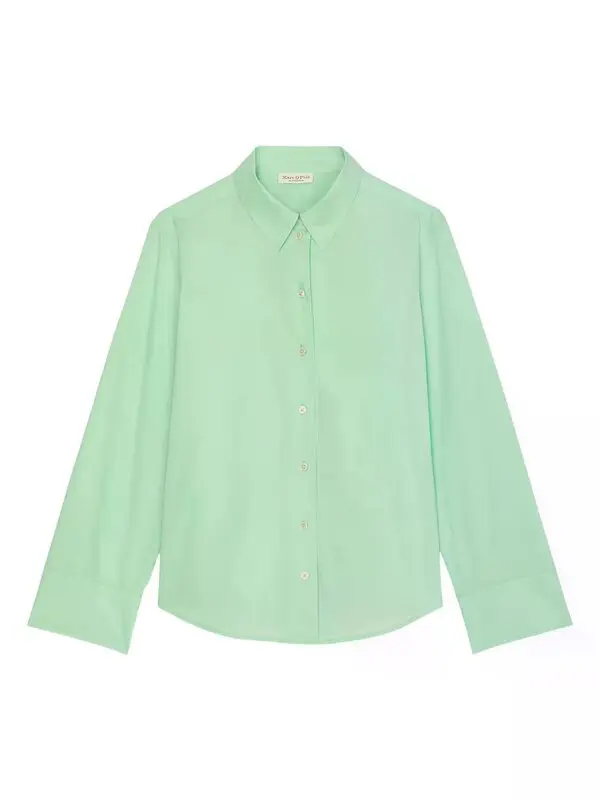 Marc O'polo Button-up Cotton Shirt - Green