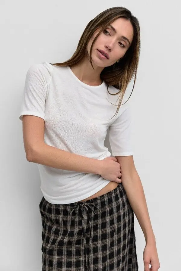 JUPE NYC Raya Half-sleeve Top