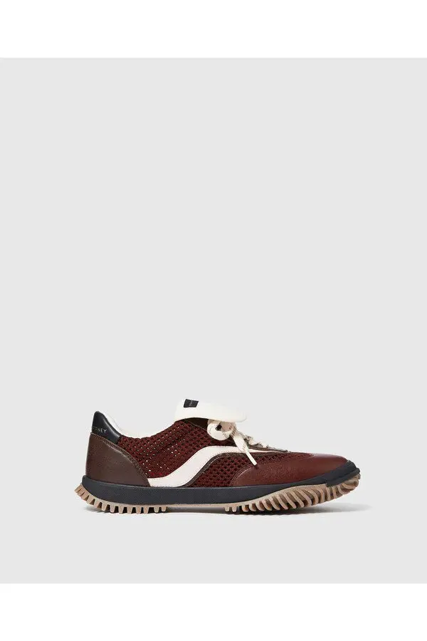 Stella McCartney S-wave Sport Mesh Paneled Sneakers - Denim