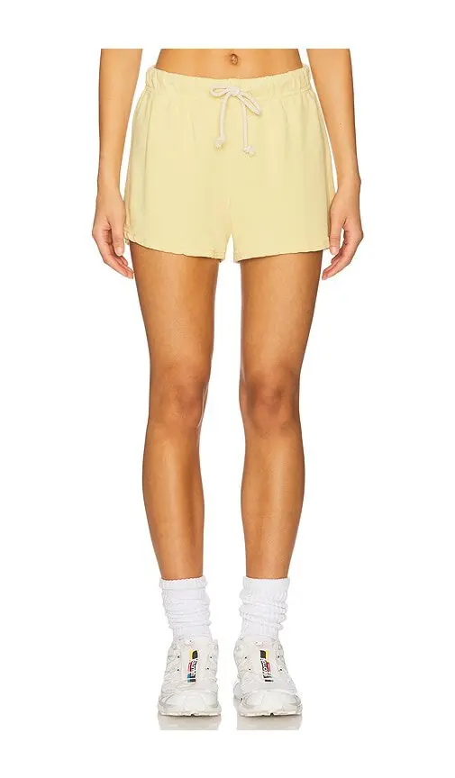 PERFECTWHITETEE French Terry Sweat Shorts - Banana