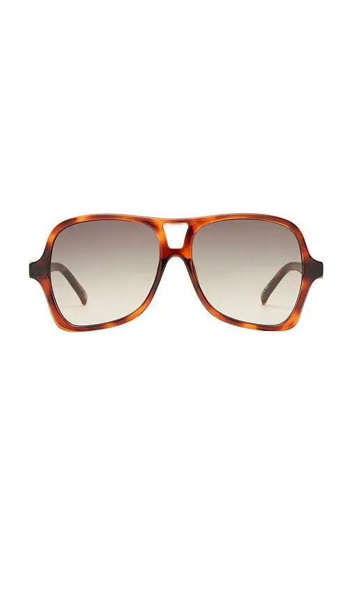 Le Specs Fortune Teller Sunglasses - Toffee Tort & Khaki Grad