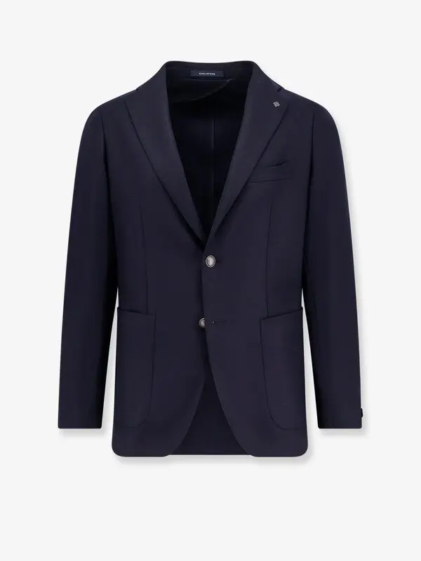 Tagliatore Singlebreasted Virgin Wool And Cashmere Blazer