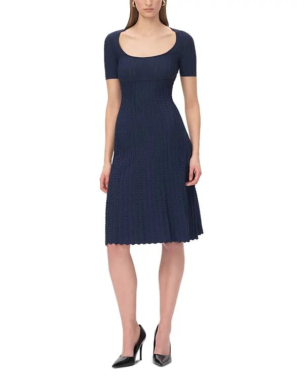 Herve Leger Calista Fit-and-flare Dress