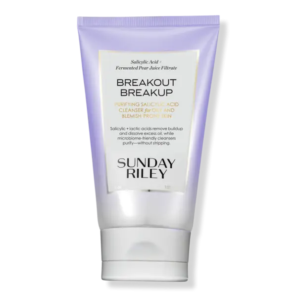 Sunday Riley Breakout Breakup Purifying Salicylic Acid Cleanser