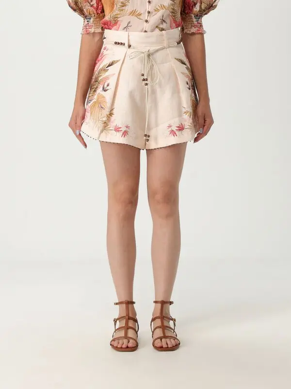 Zimmermann Floral Printed Shorts
