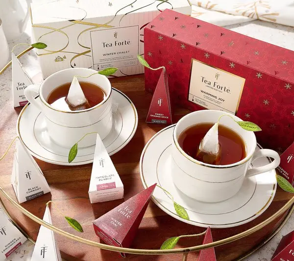TEA FORTE Sh11/10 10ct Tea Infuser Boxes In Choice Flavors