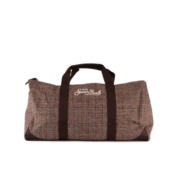 MC2 SAINT BARTH Prince Of Wales Duffle Bag