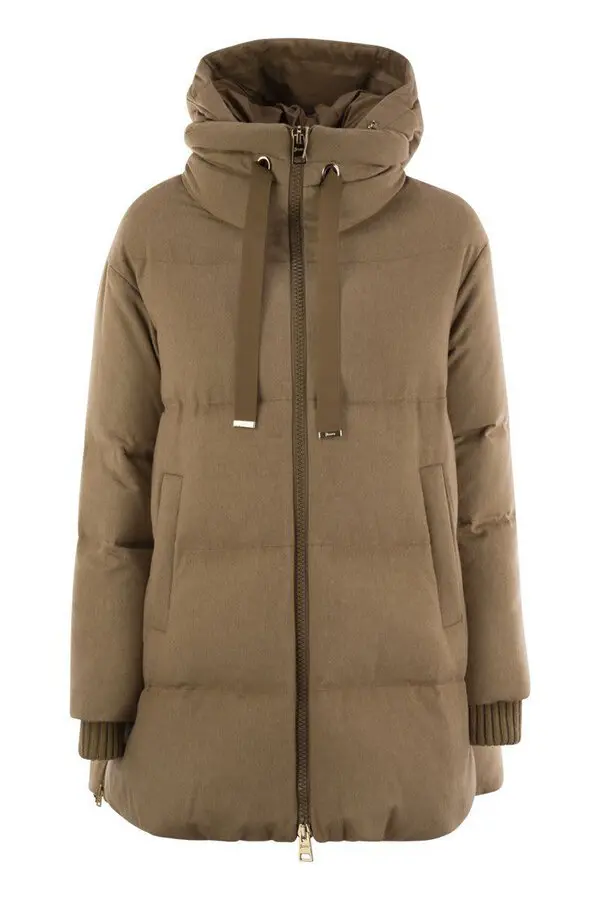 Herno Silk And Cashmere Down Jacket