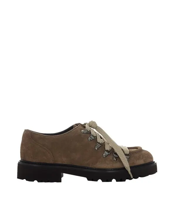DOUCAL'S Leather Lace-up - Cacao+f.do T.moro