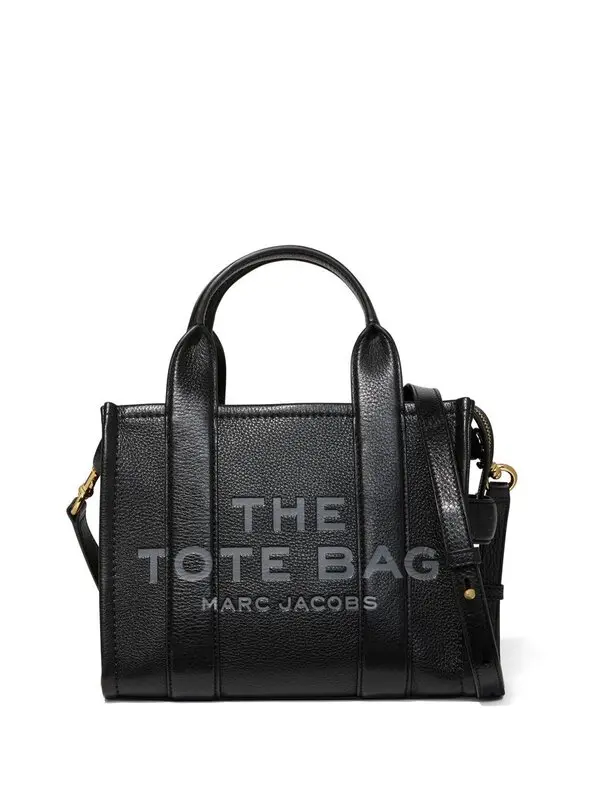 Marc Jacobs The Leather Small Tote Bag - Black